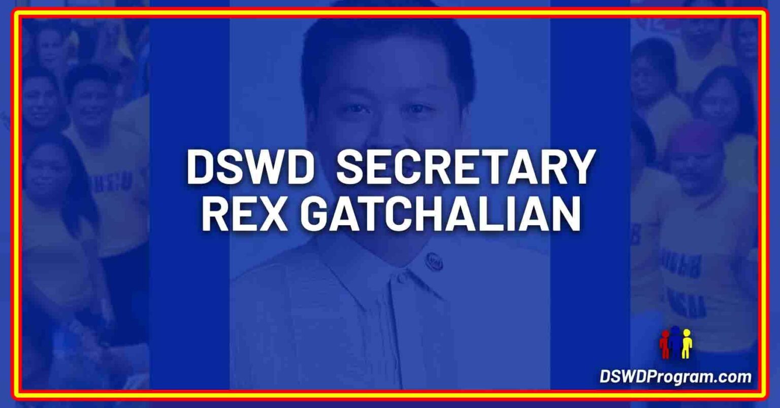 DSWD Welcomes Newly Appointed Secretary Rex Gatchalian - DSWD Program