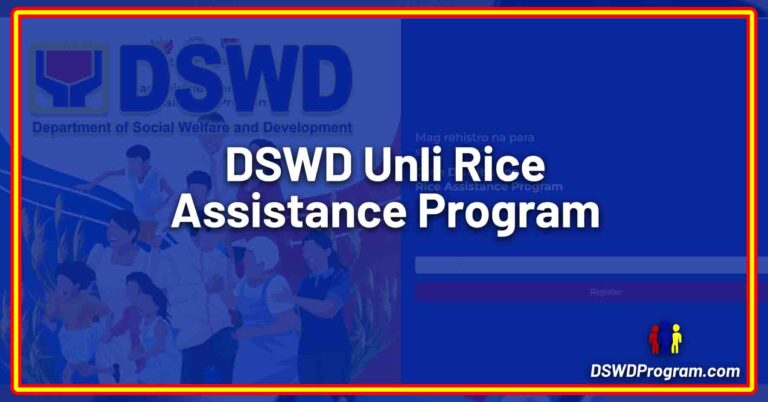 DSWD Unli Rice Program: Rice Assistance - DSWD Program